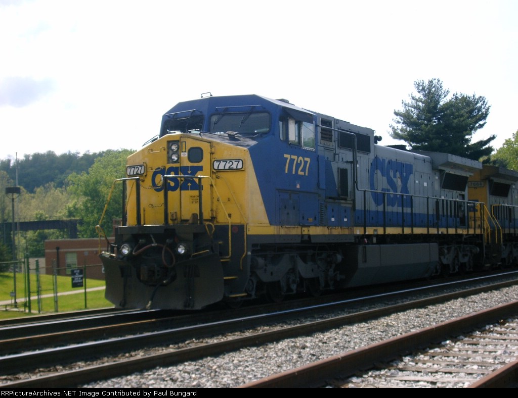 CSXT 7727 Close Up